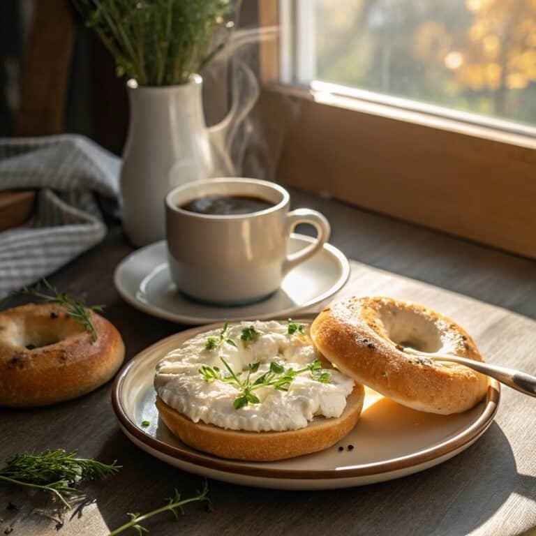 3 Ingredient Cottage Cheese Bagel Recipe – Quick & Healthy